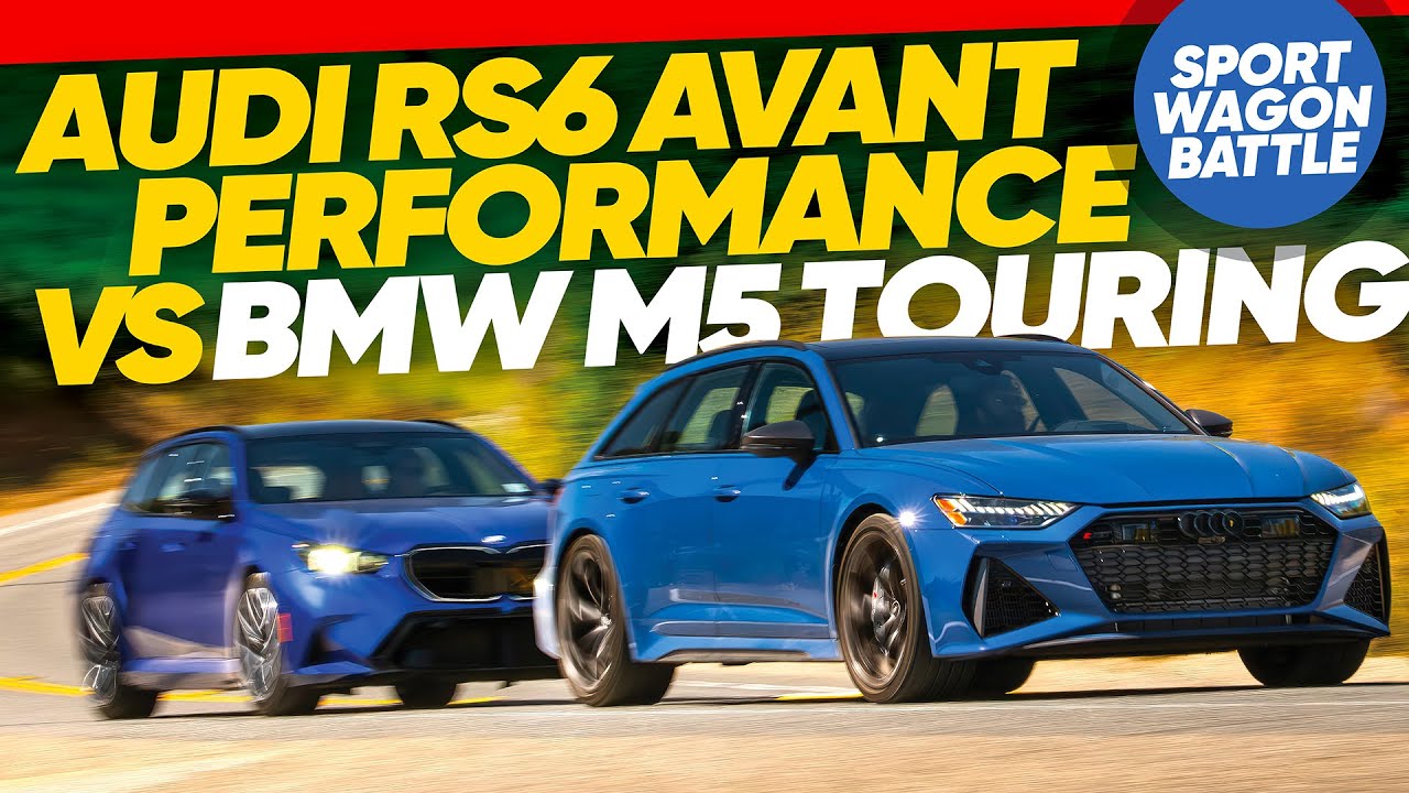2025 BMW M5 Touring vs. Audi RS6 Avant Performance: Comparison Test ...