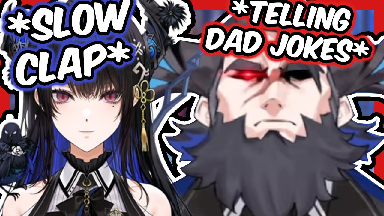 Nerissa is tired of Papa Ravencroft's dad jokes - YouTube
