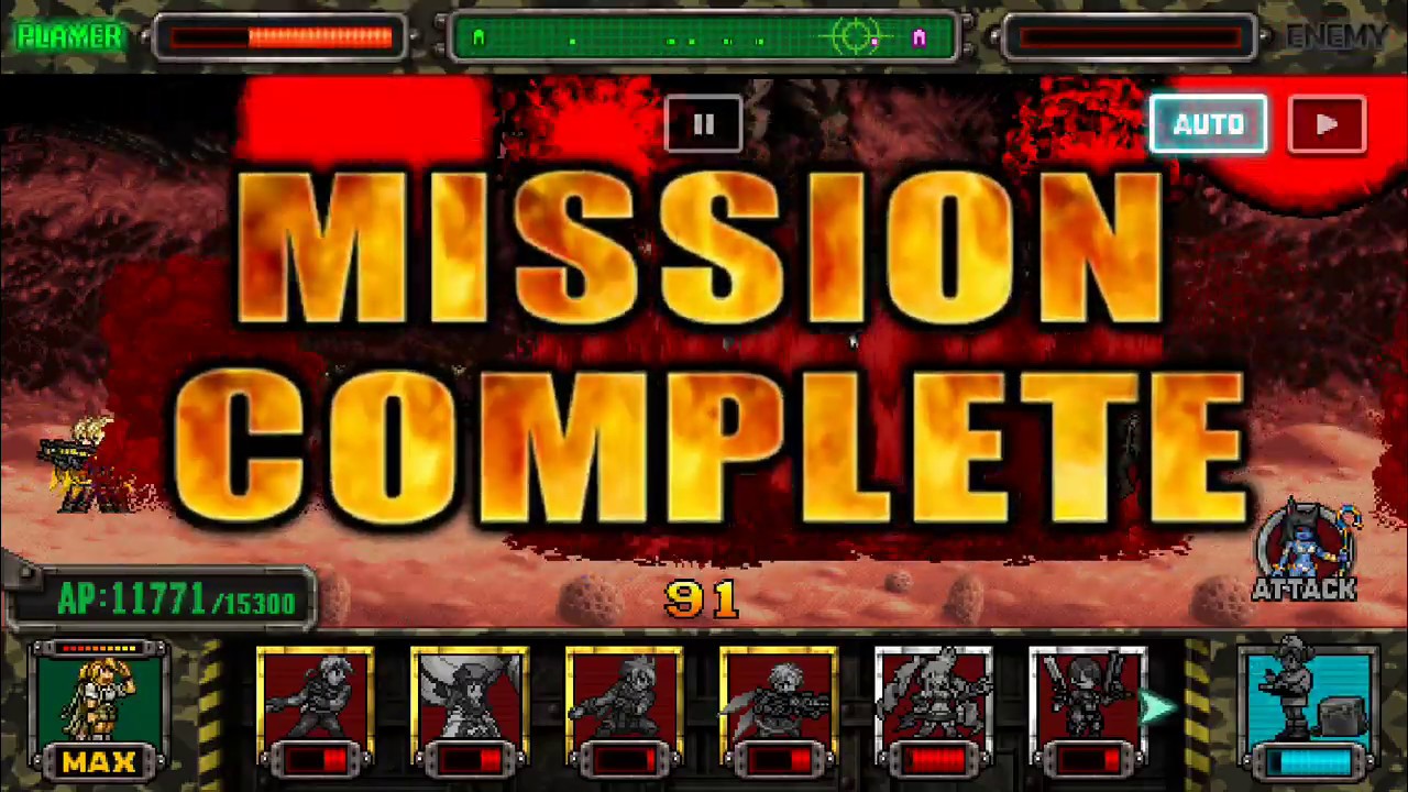 Metal Slug Attack: Independent Original Characters Mirror Battle 3 ...