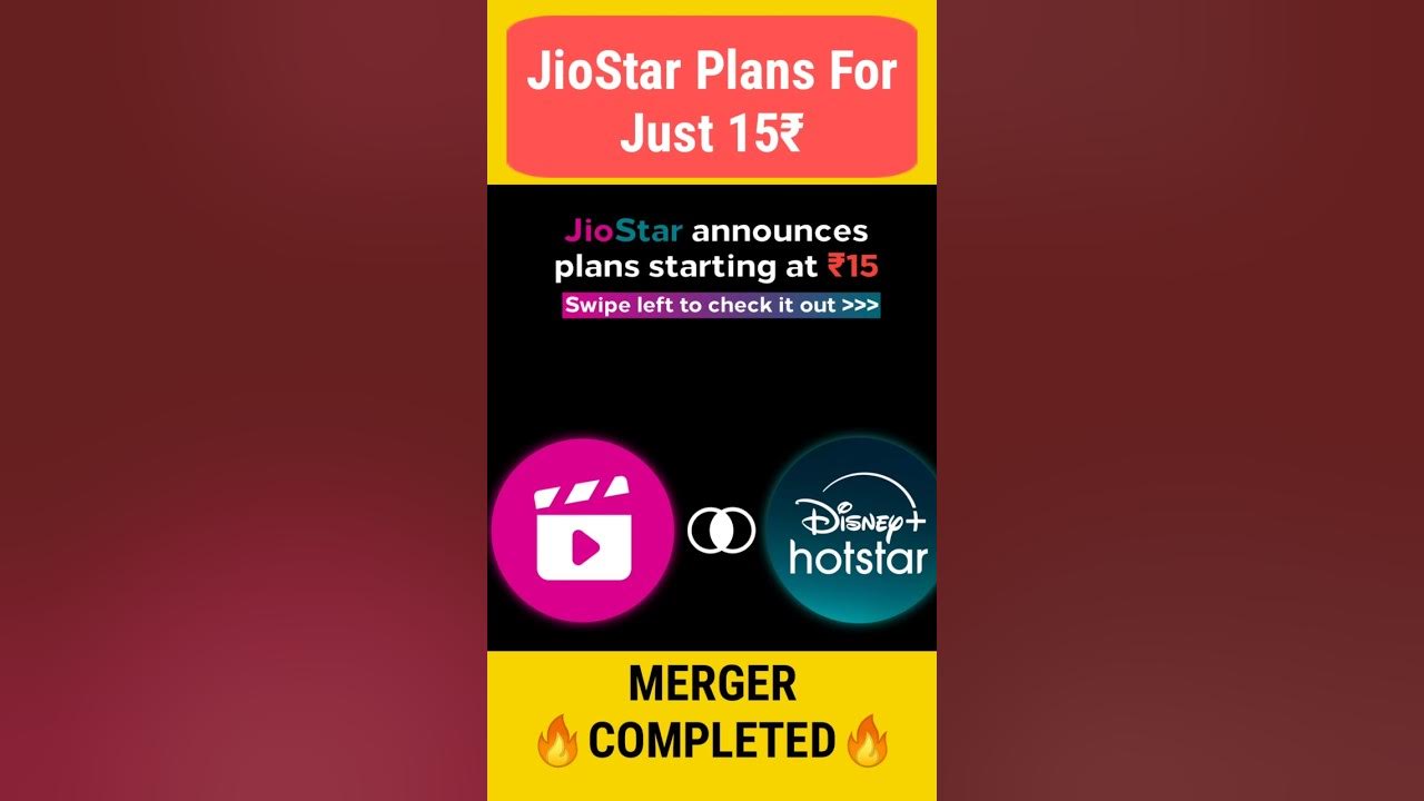 JioHotstar Plans 😃 : Unlock Unlimited Fun for Just ₹15 Jiostar.com | #SHORTS - YouTube