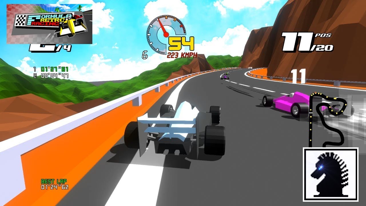 PC Formula Retro Racing - Arcade - Mountain - YouTube