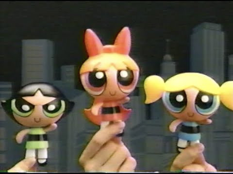 Powerpuff Girls Toy Playset Commercial from 2001 - YouTube