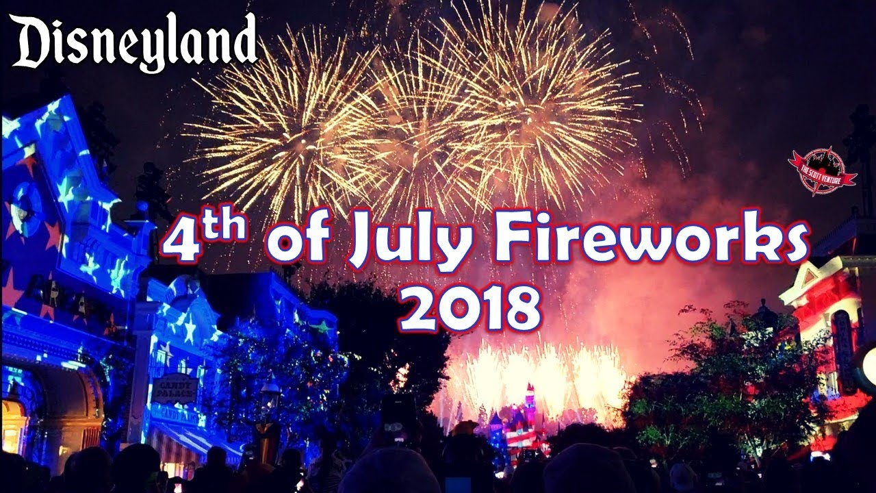 [4K] 4th of July Disneyland Fireworks! Pixars Together Forever with ...