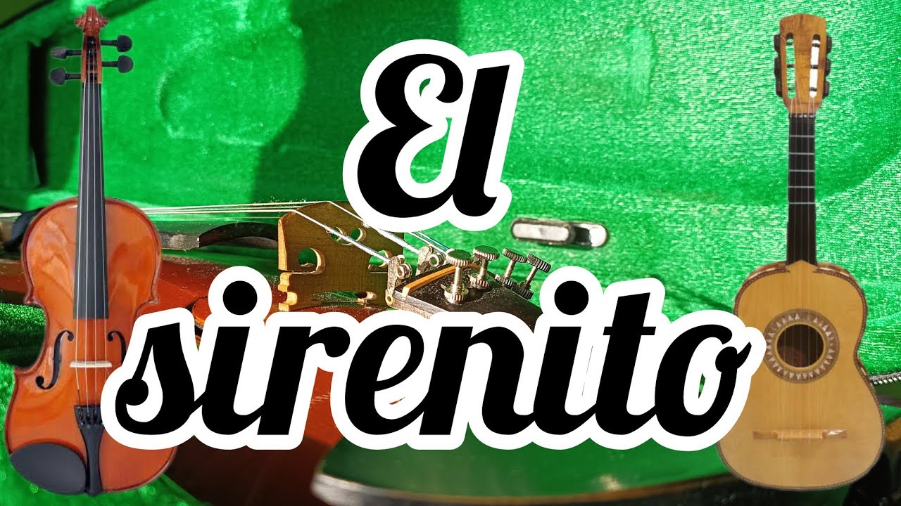 Cómo tocar El sirenito en violín (segundo violín) en tono de " G ...