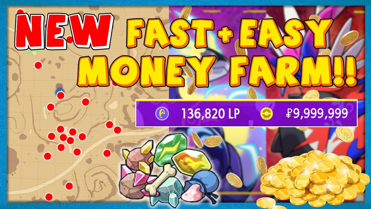NEW Pokémon Scarlet and Violet MONEY FARM! FAST and EASY Money GUIDE ...