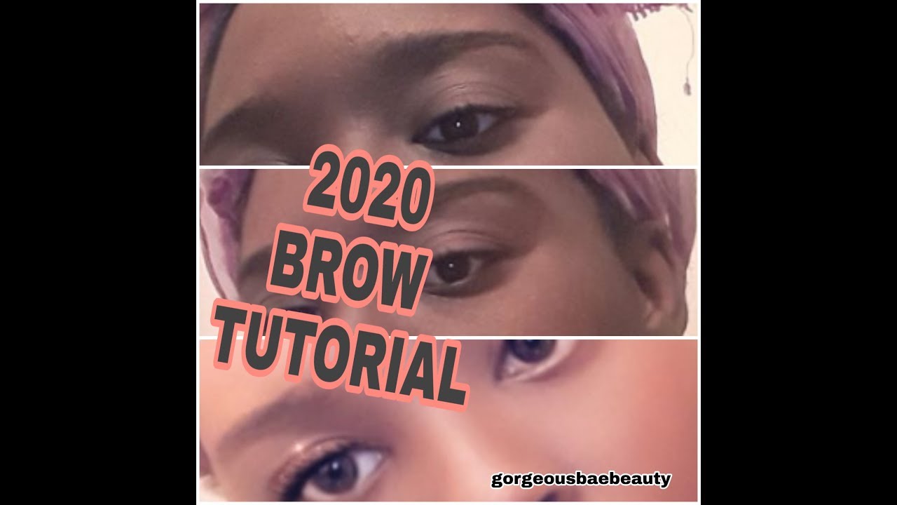 SIMPLE BROW TUTORIAL ( Beginner Friendly ) | #gorgeousbaebeauty - YouTube