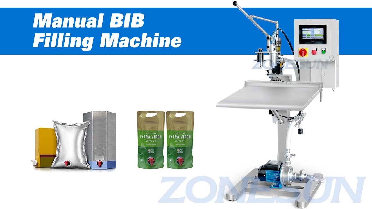 How To Use Manual Filling Machine For BIB Bags? - YouTube