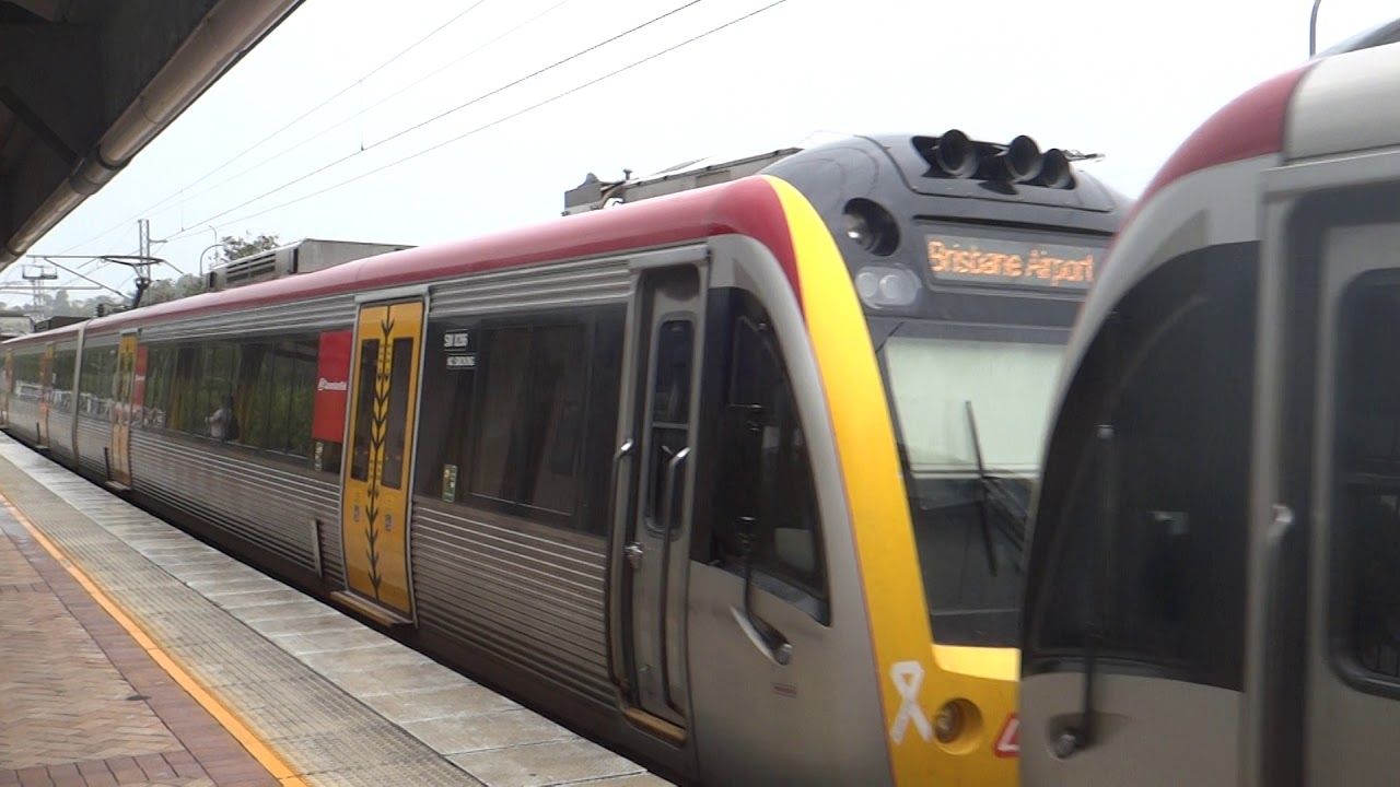 Suburban Multiple Unit (SMU) 260, Queensland Rail - Arriving Nerang ...