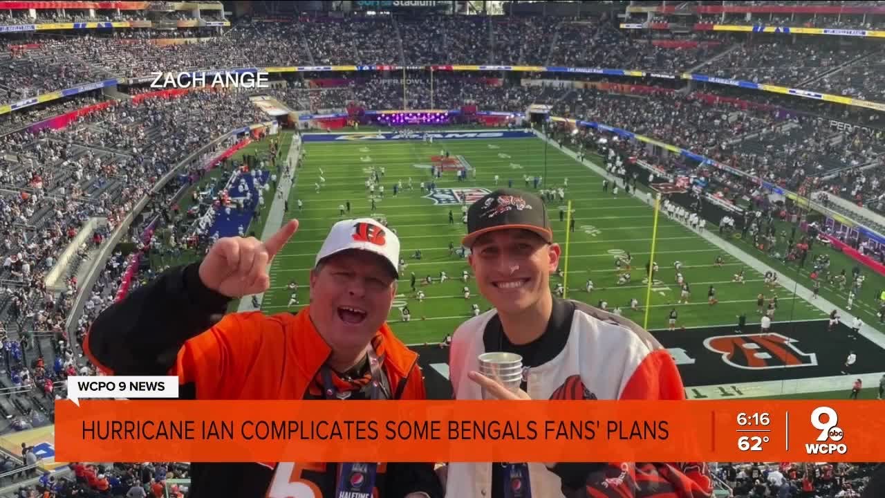 Bengals fans stuck in Florida, unable to attend Thiursday's game due to ...