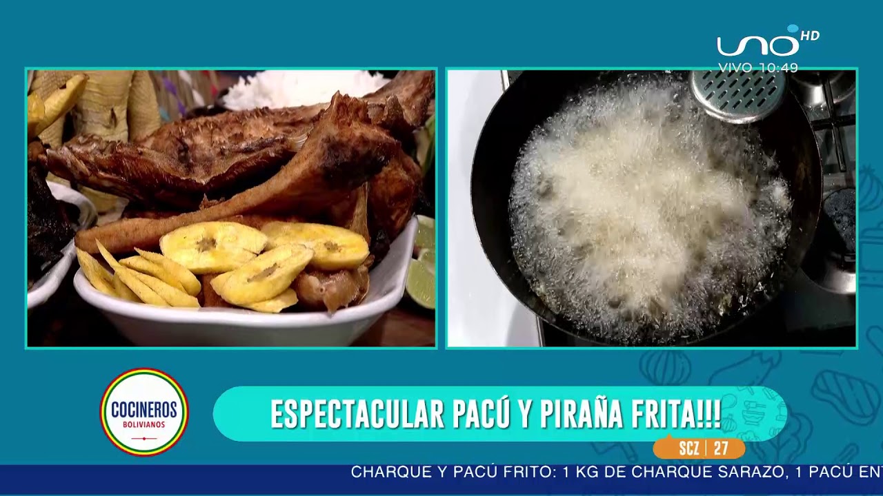 CHARQUE Y PACÚ FRITO - Cocinero Luis Gutierrez - YouTube