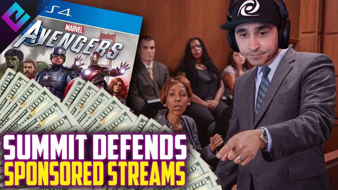 Summit1g Defends Sponsored Streams - YouTube