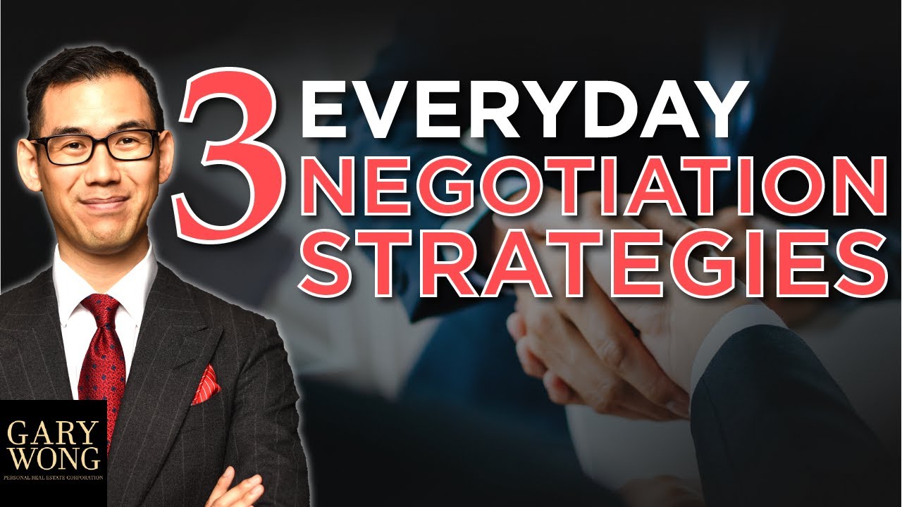 3 Real Estate Negotiation Techniques Used In Everyday Life - YouTube