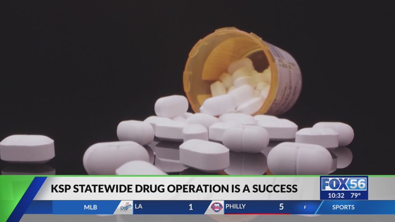 KSP makes 206 arrests as part of drug operation in Kentucky - YouTube