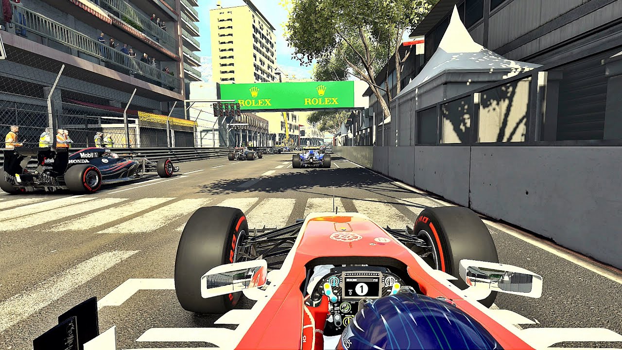 MANOR MARUSSIA F1 TEAM - GRANDE PREMIO MÔNACO | GAMEPLAY F1 2015 - YouTube