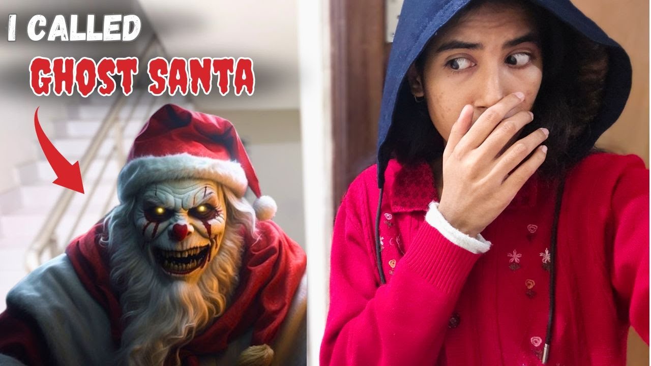 I called "Ghost Santa Claus" to fulfill my wish| Horror Ritual | Santa ...