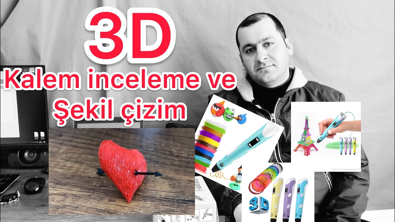 3 boyutlu kalem ve şekil oluşturma - YouTube