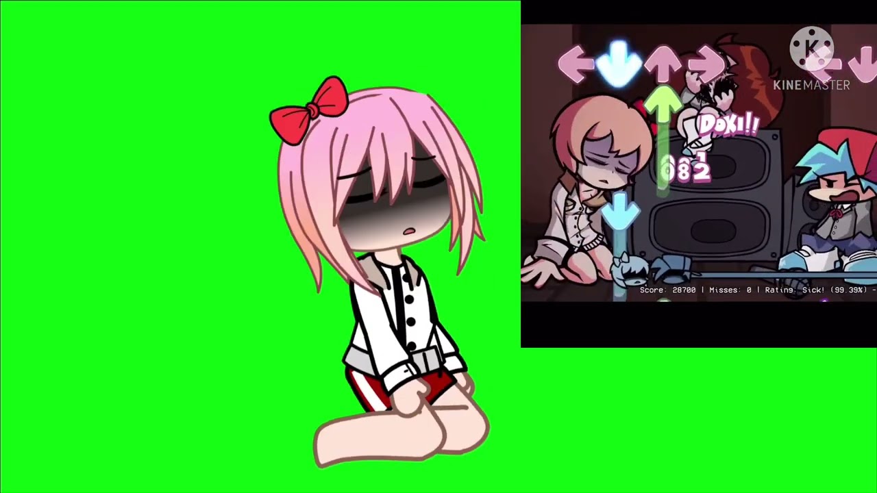 Whats Wrong With Sayori Fnf Gacha Youtube