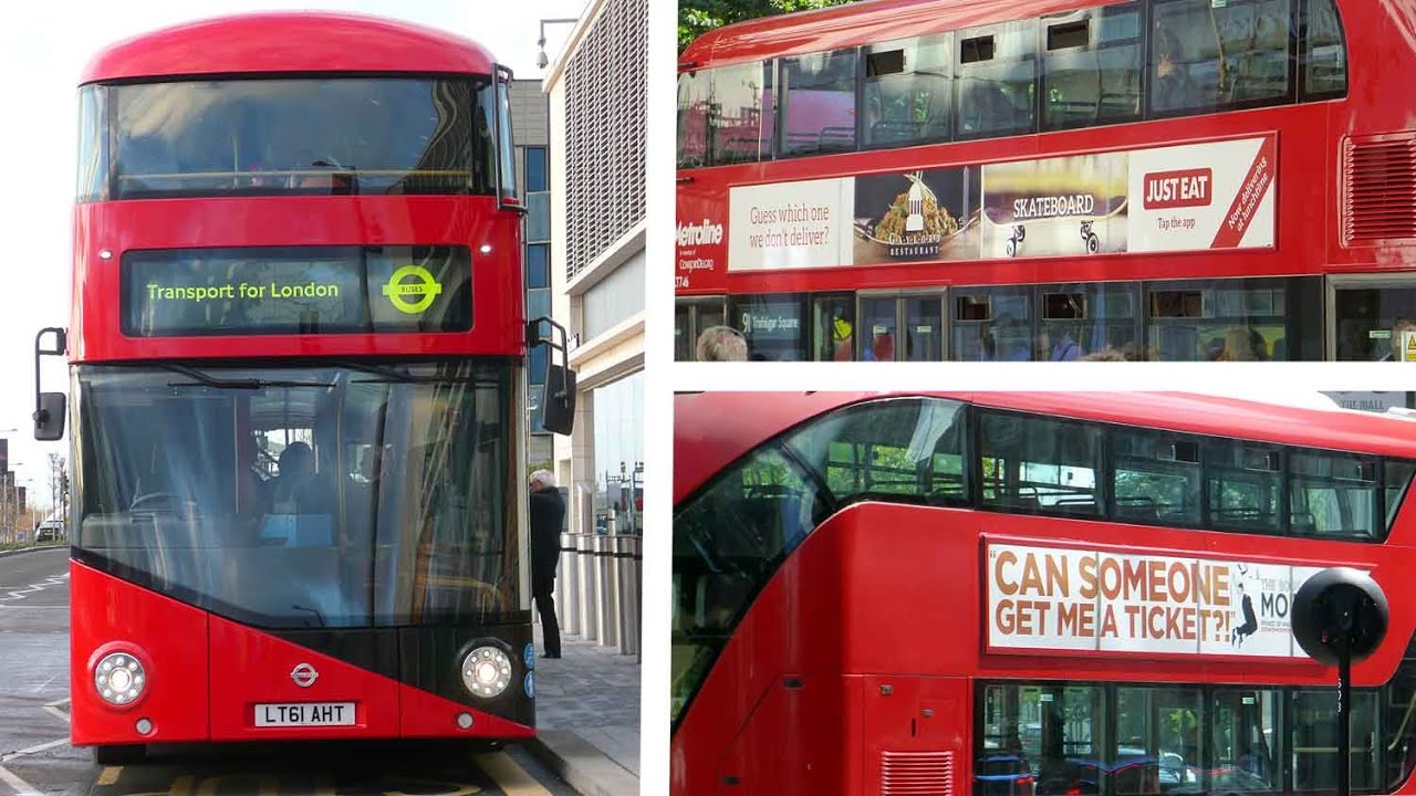 Opening Windows on New Routemaster / New Bus For London - YouTube