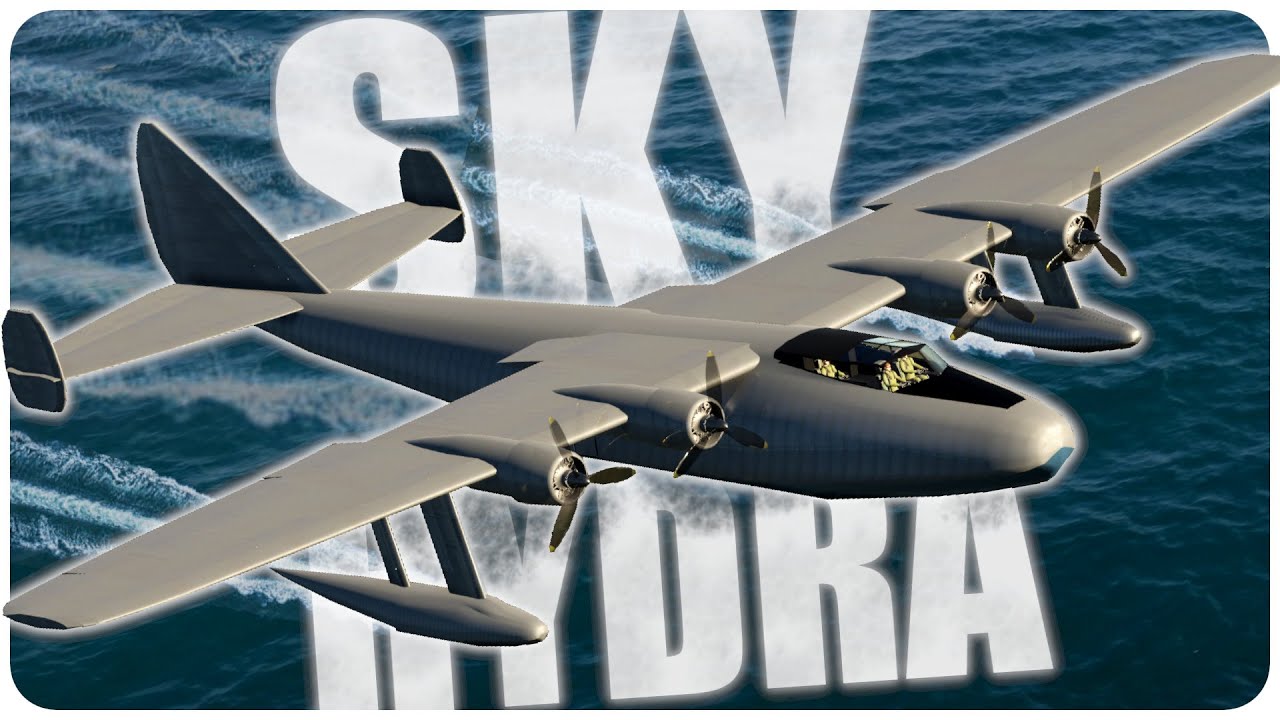 I built a MASSIVE SEAPLANE in Flyout! - YouTube