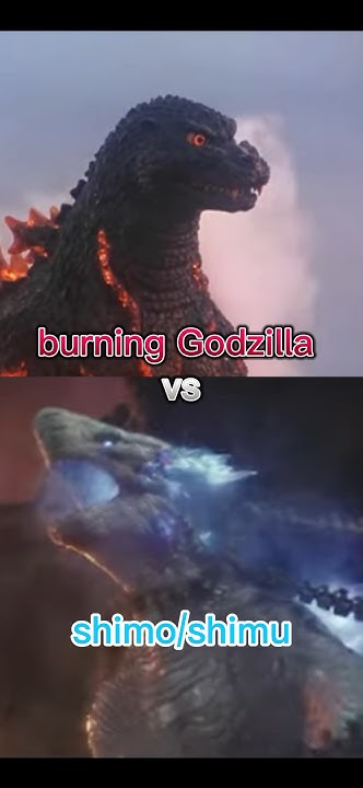 burning Godzilla #vs shimo/shimu #edit #battle #godzilla - YouTube