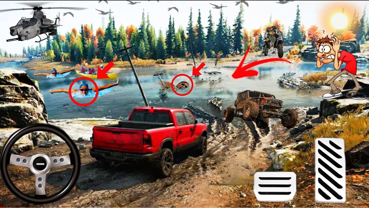 off road 4x4 driving simulator |Bast off road games on android - YouTube