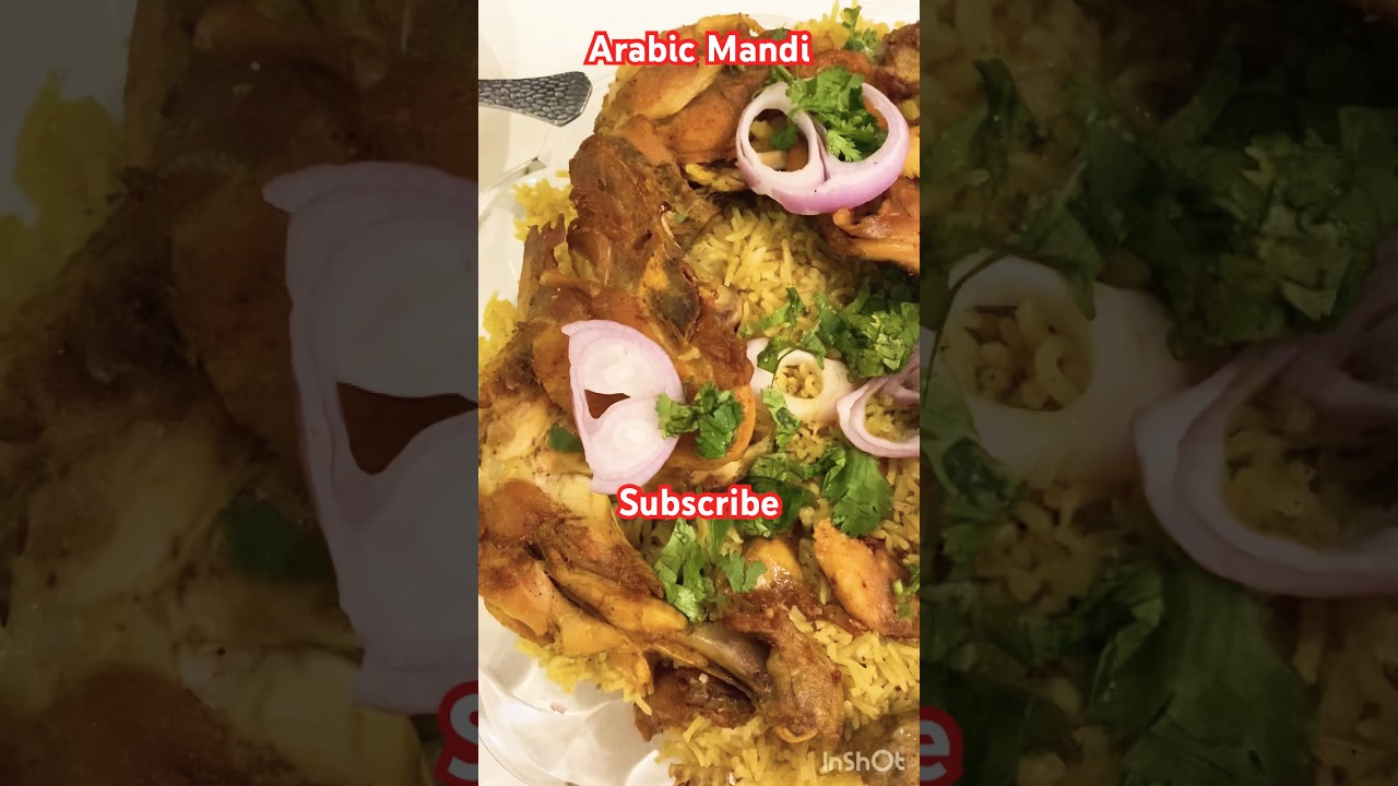 Arabic mandi#shortsfeed #food #viralvideos #streetfood #foodvideos # ...