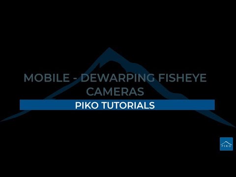 Piko Tutorial - Mobile - 360/Fisheye Dewarping - YouTube
