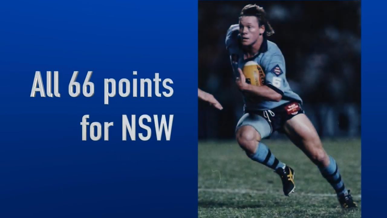 Rod Wishart | All Points for NSW in State of Origin - YouTube