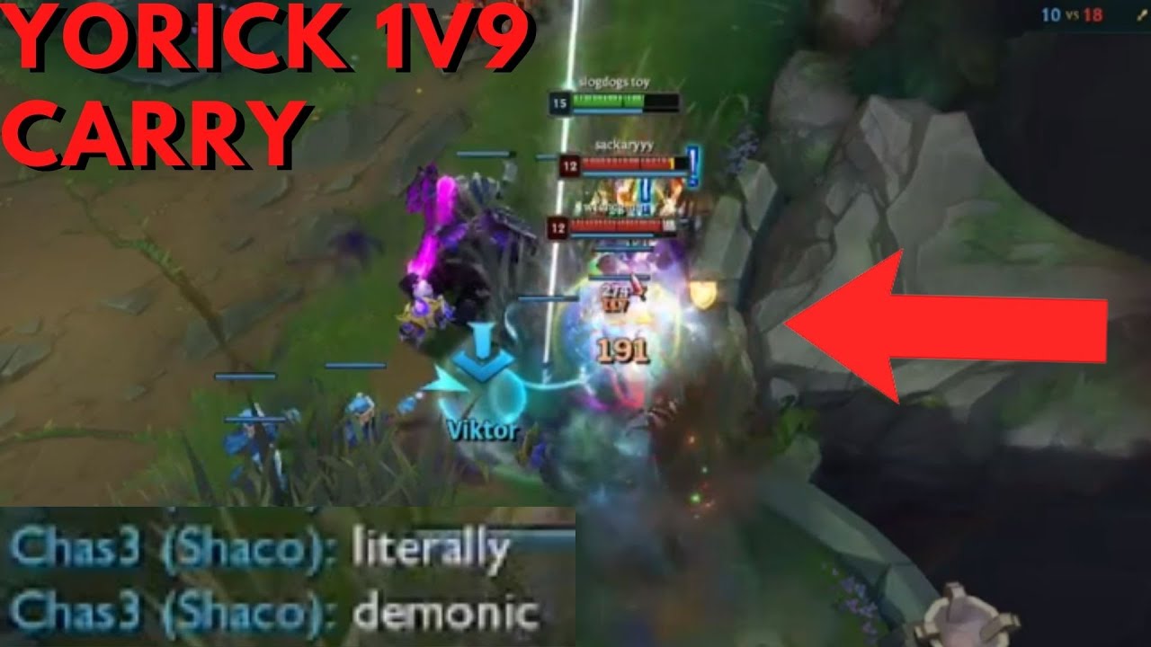 ChaseShaco meets my Lethality Yorick... - YouTube