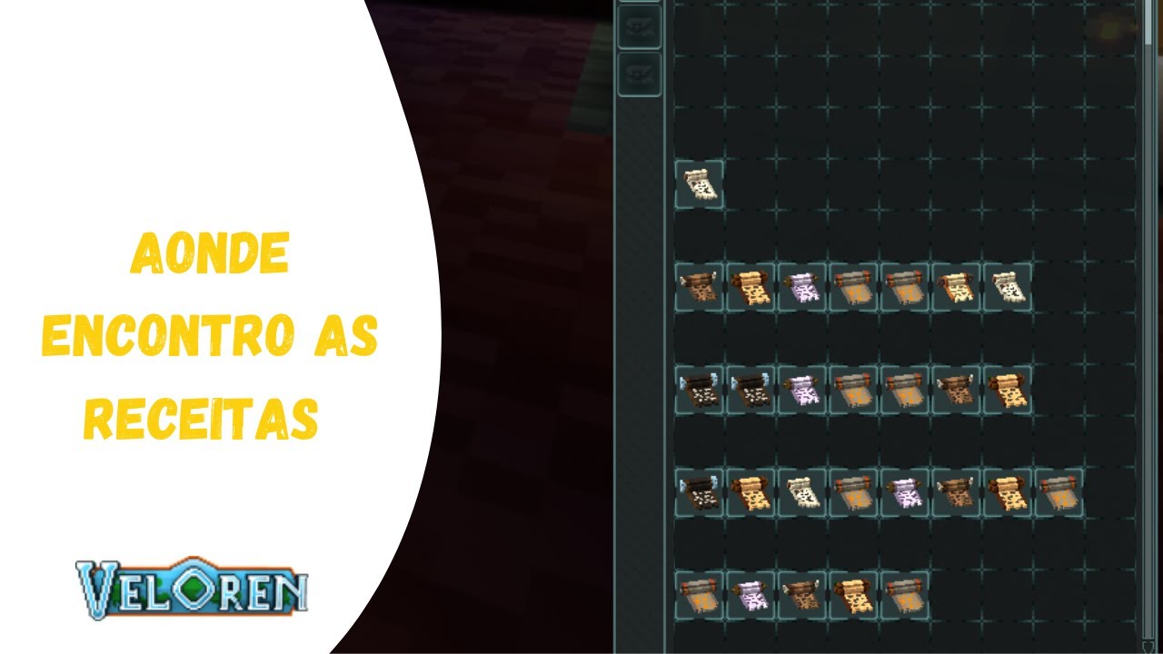 Veloren - Aonde cada receitas é dropadas - YouTube