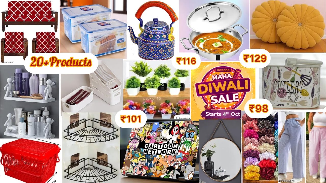 Meesho kitchen haul|20+Amazing kitchen items starts from ₹98|meesho ...