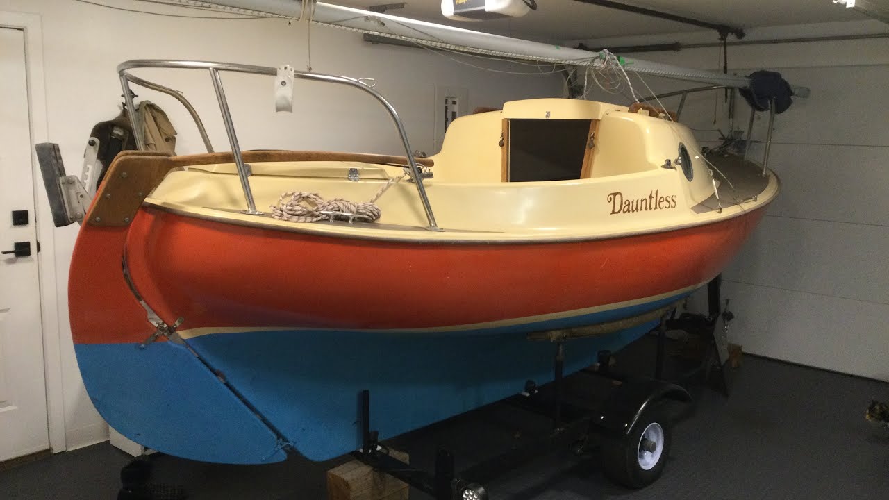 Some improvements to my Danica Sailboat - YouTube