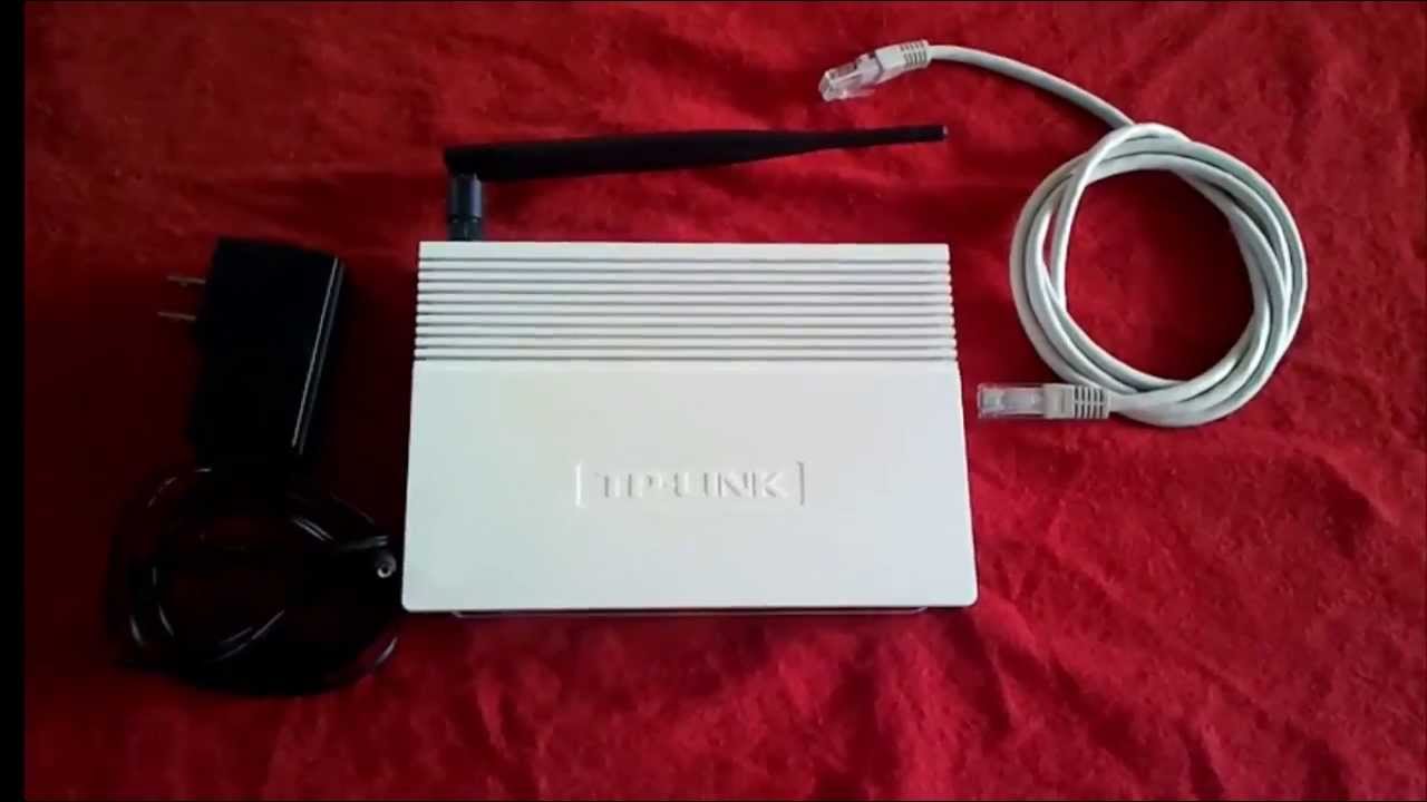 CONFIGURACION DE ROUTER TP-LINK TD-W8901G EN UN ACCESS POINT - YouTube
