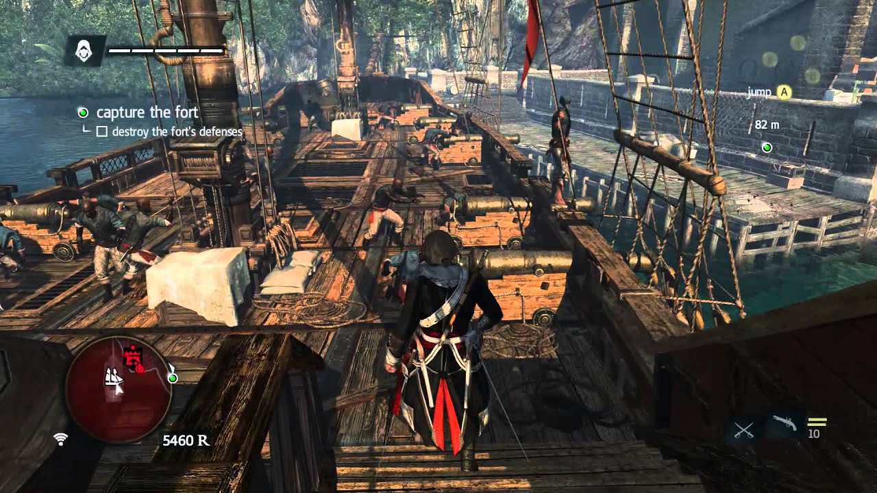Assassin's Creed IV Black Flag - Taking a Fort - YouTube