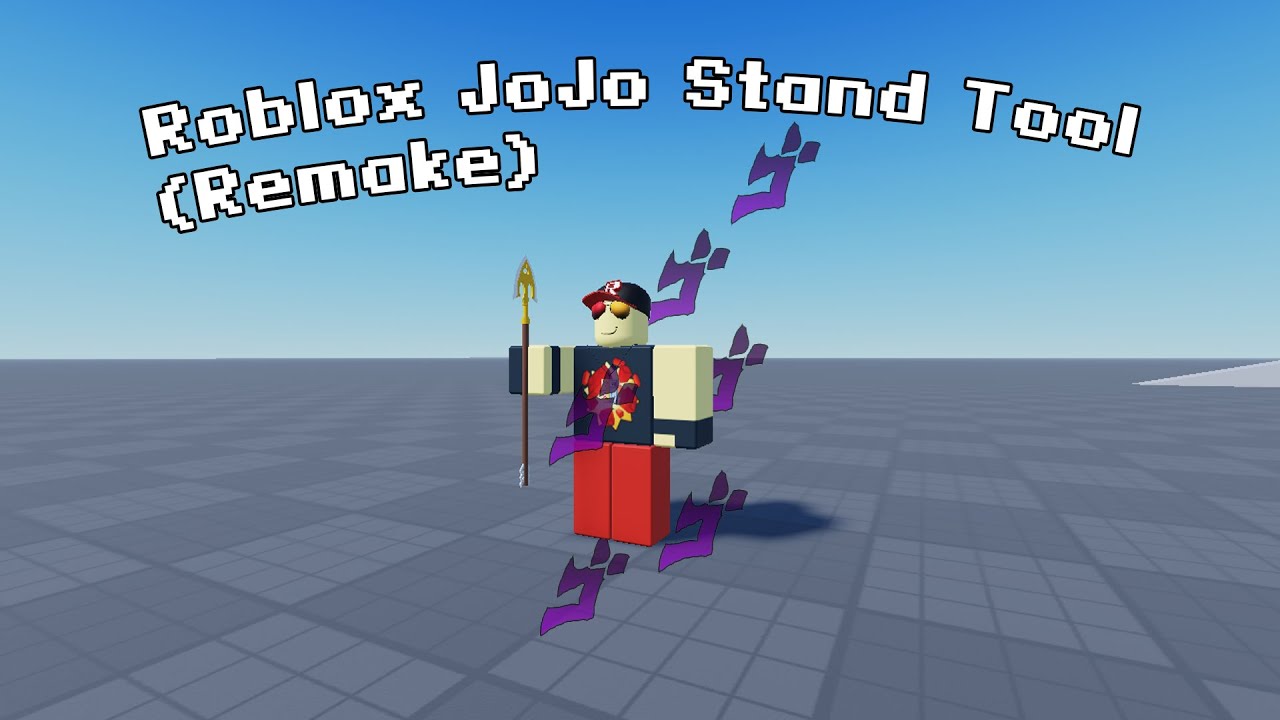 Roblox JoJo Stand Tool (Remake) - YouTube