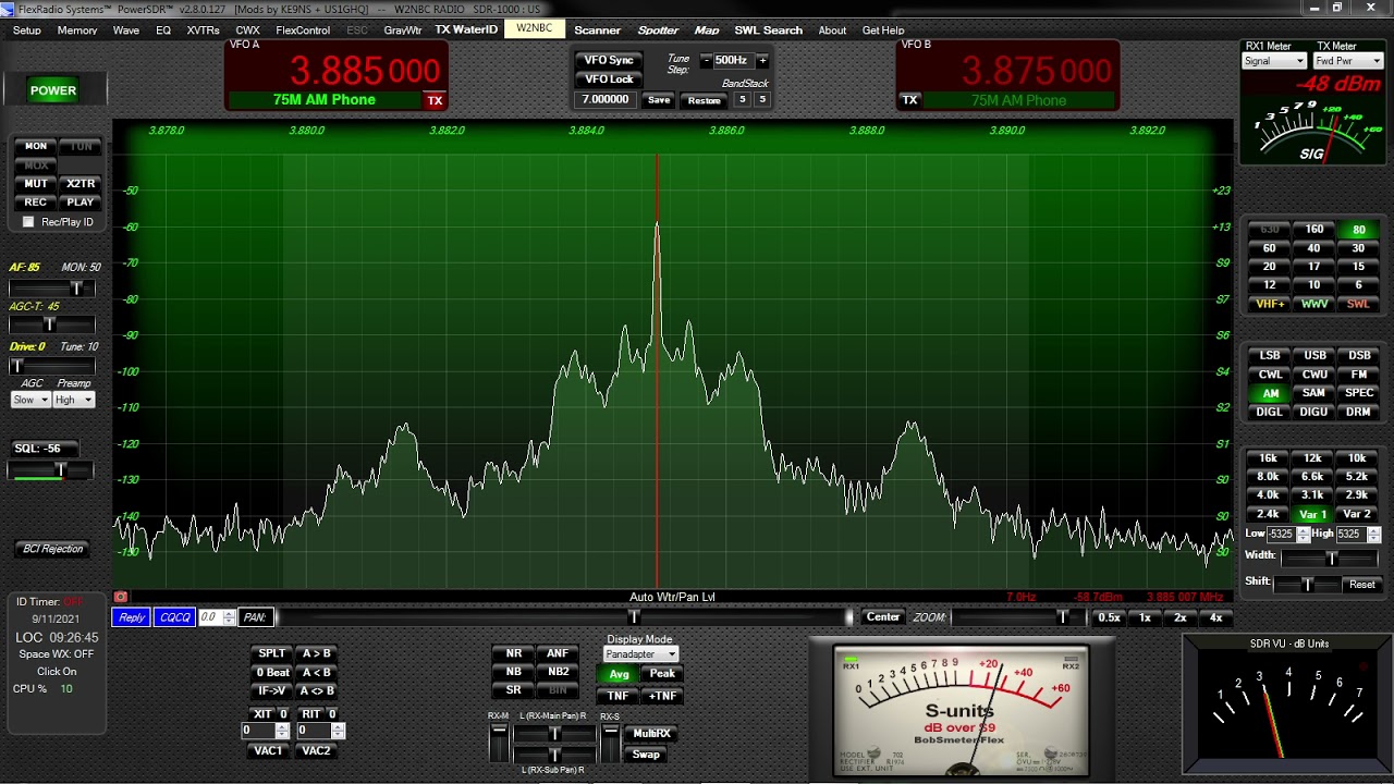 Icom IC-751A on AM - YouTube