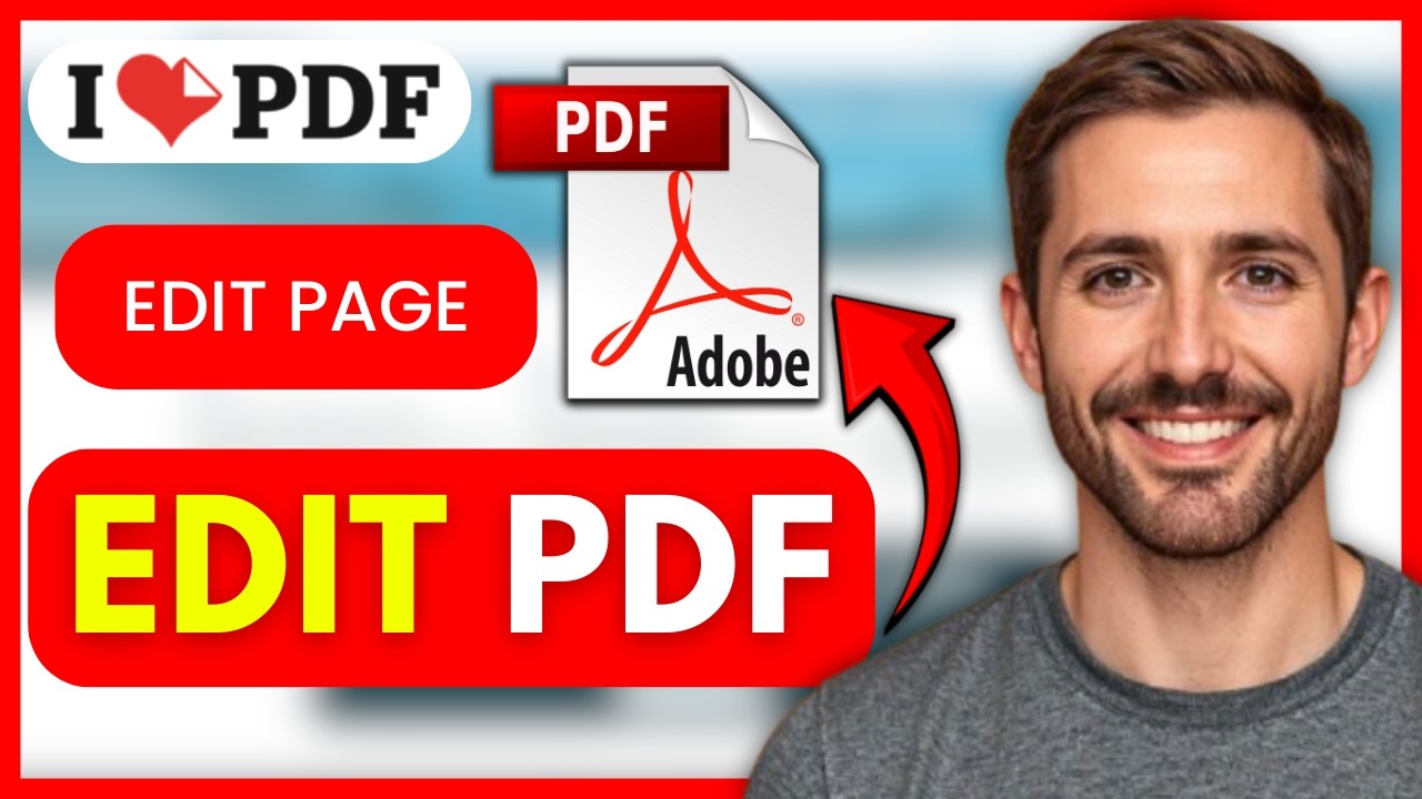 How To EDIT PDF in iLovePDF (EASY) 2026 - YouTube