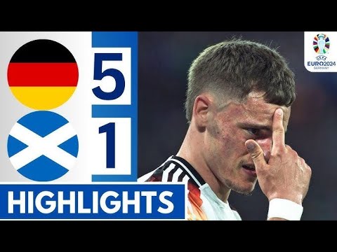 Germany 5-1 Scotland | Euro 2024 Full Match Highlights Extended - YouTube
