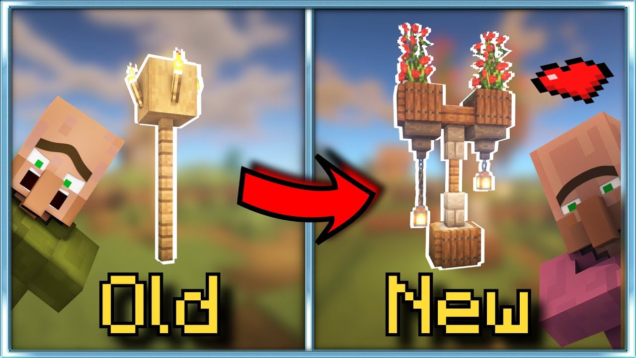 Minecraft | 10 Village Transformation Building Ideas - YouTube