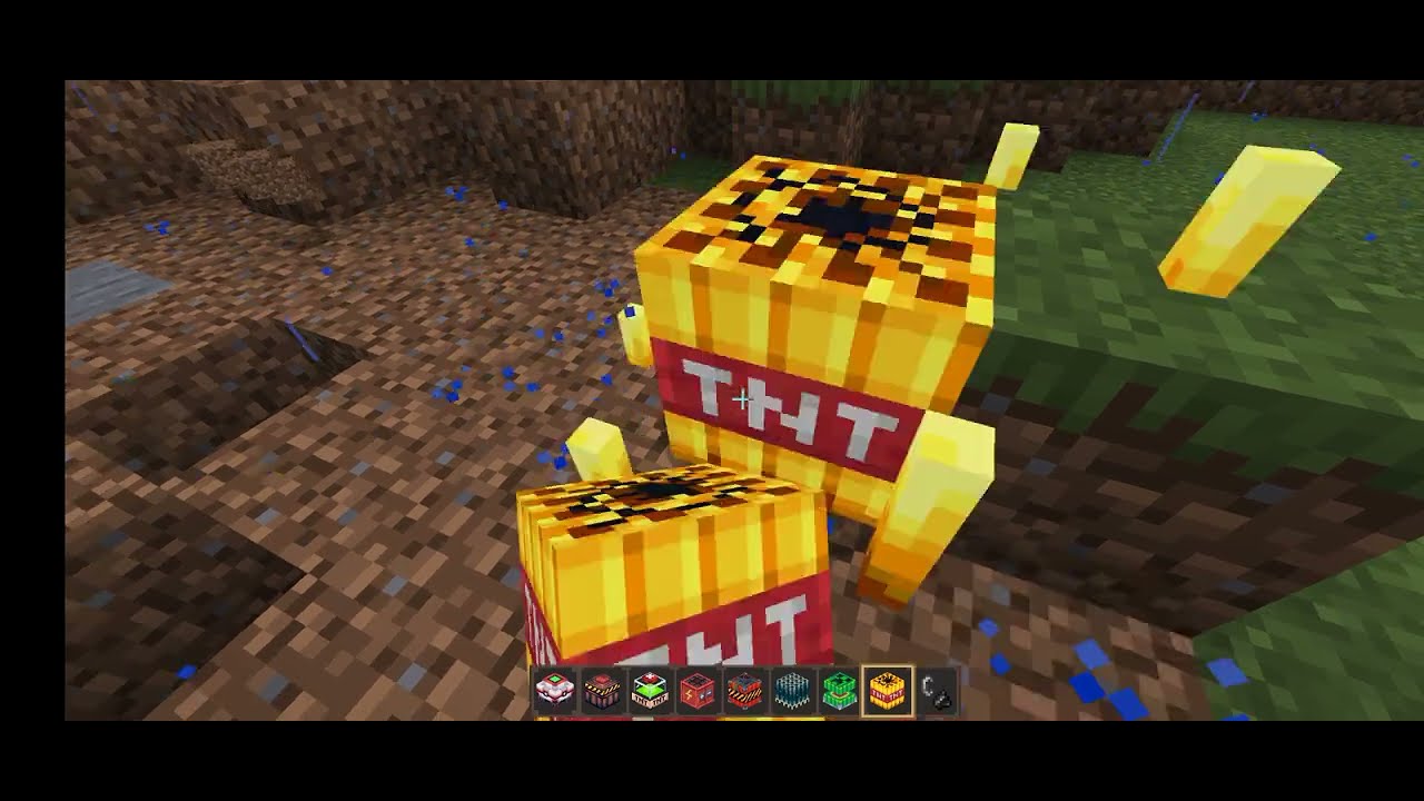 Custom TNT in Minecraft #crafting and building - YouTube