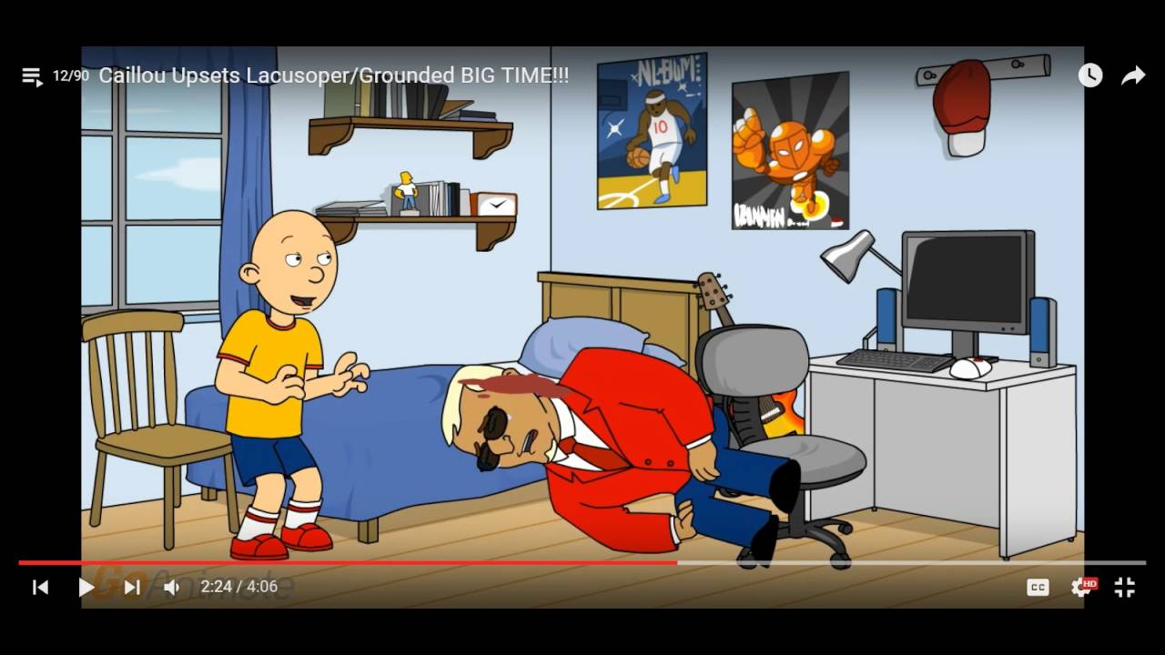 ActivistVictor reacts to "Caillou Upsets Lacusoper/Grounded BIG TIME ...