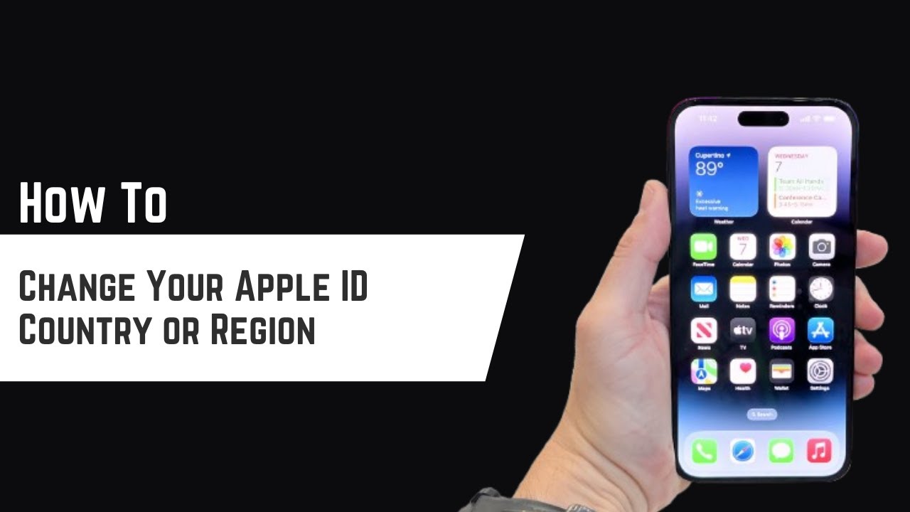 How to Change Your Apple ID Country or Region – Step By Step Guide ...