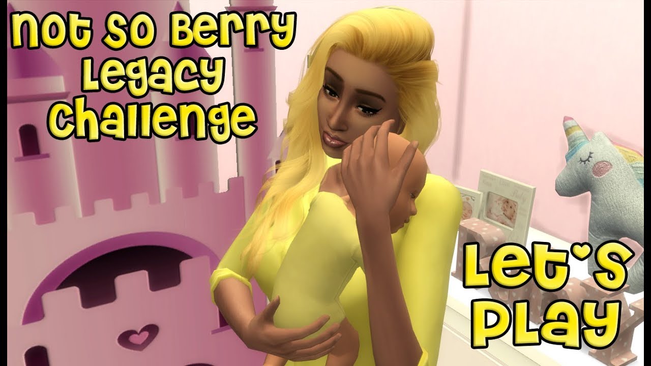 The Sims 4 - Not So Berry Challenge (3rd Gen: Yellow) #4 - YouTube