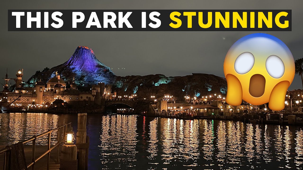 Tokyo DISNEYSEA | This Park is Visually Stunning at Night | Vlog | Asia ...