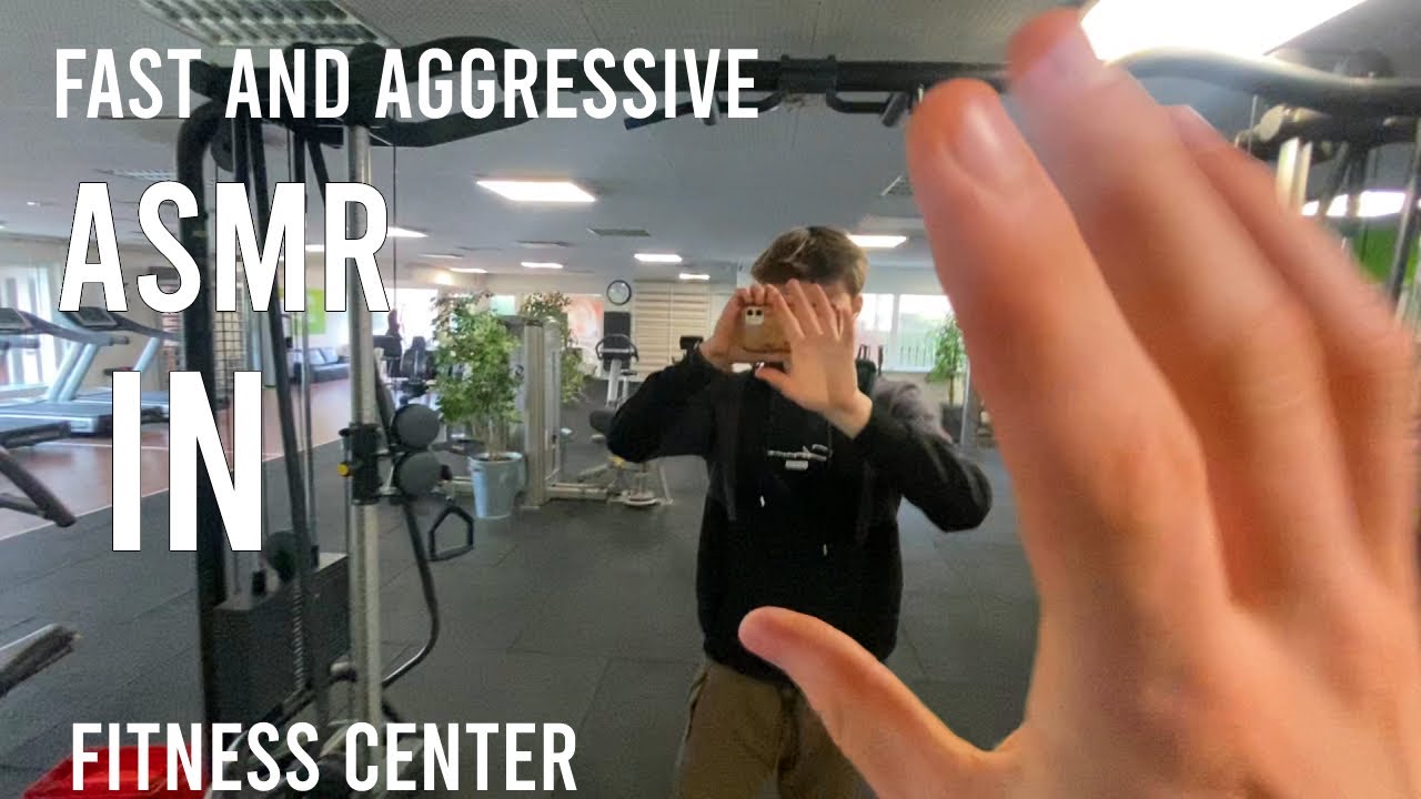 Public ASMR In Fitness Center But Fast And Aggressive - YouTube