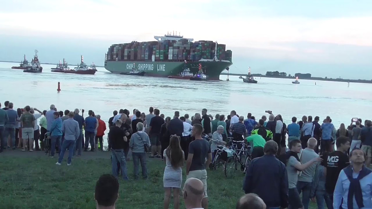 Timelaps vlottrekken CSCL JUPITER - YouTube