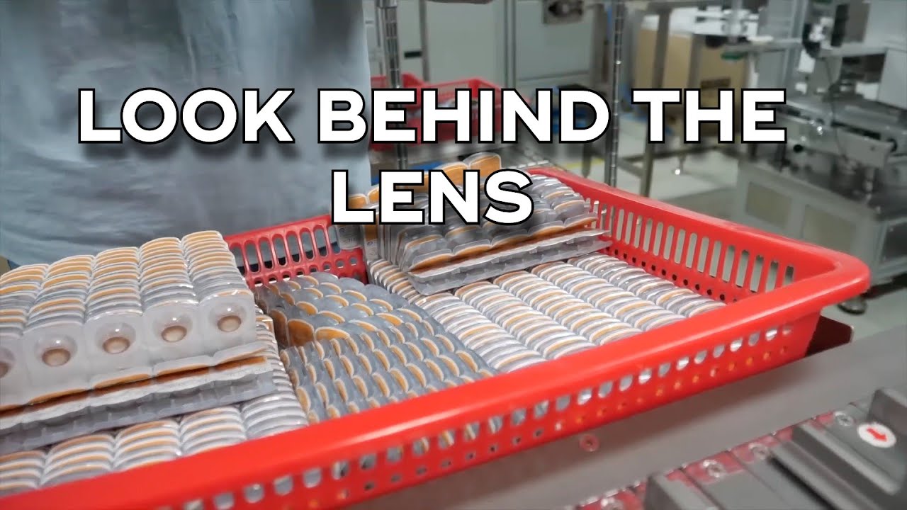 How are Contact Lenses Made: A Clear View - YouTube
