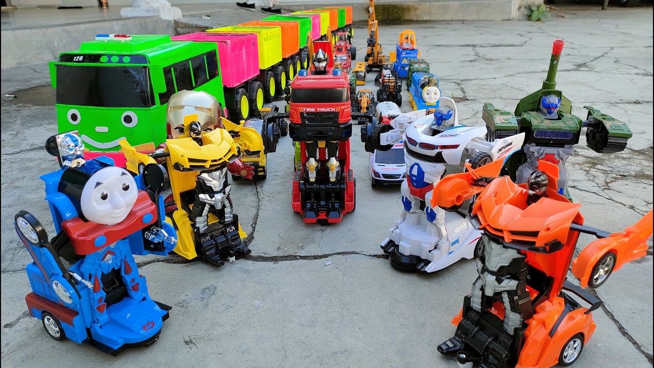 Mobil Mobilan Truk Bus Robot Car Tank Helikopter Kereta Api Mobil ...