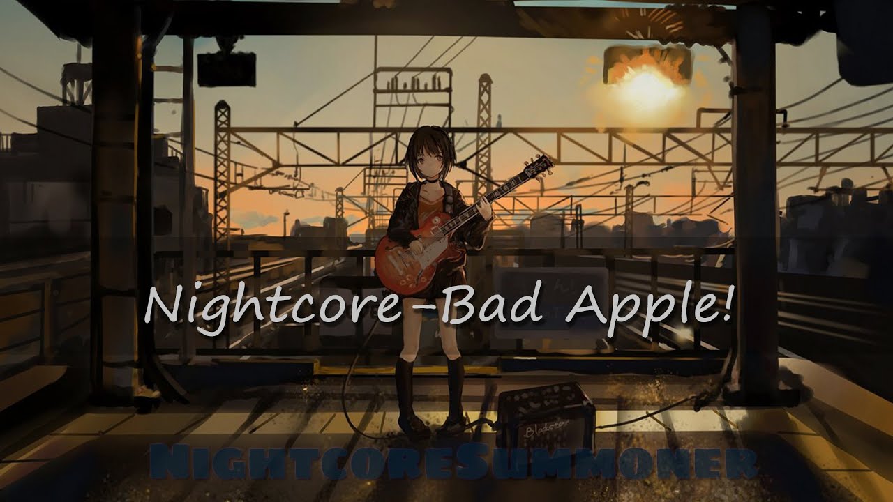 Nightcore-Bad Apple! (Metal Version) - YouTube