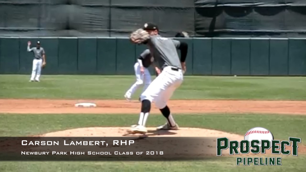 Carson Lambert, RHP, Newbury Park High School Class of 2018, Pitching ...